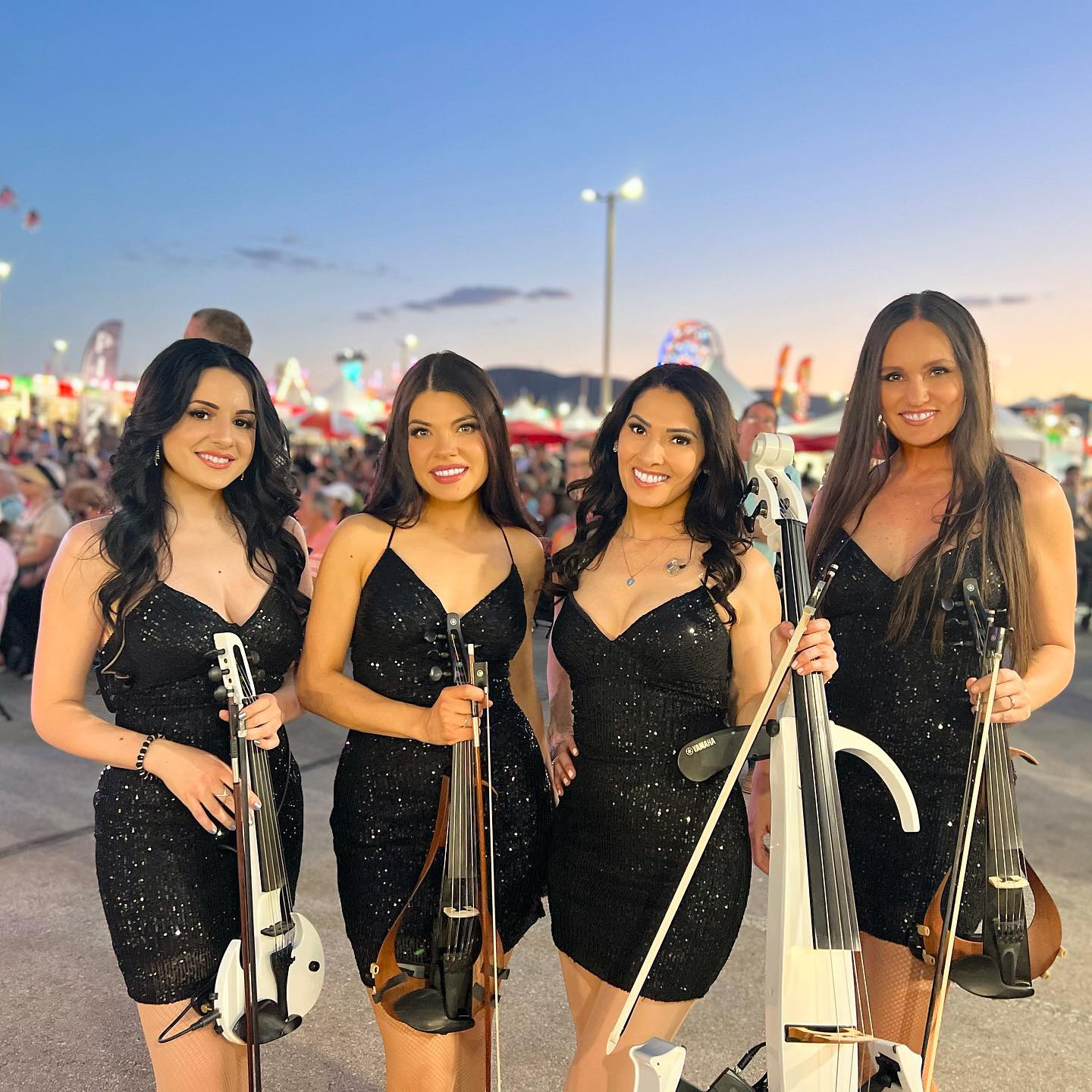 Black Sequin Mini – Bella Strings