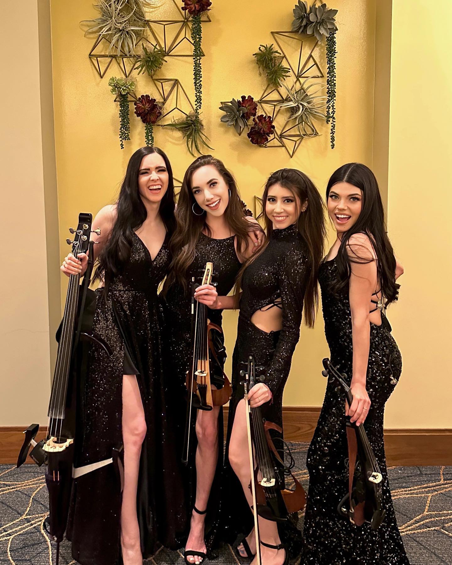 Black Sequin Couture – Bella Strings